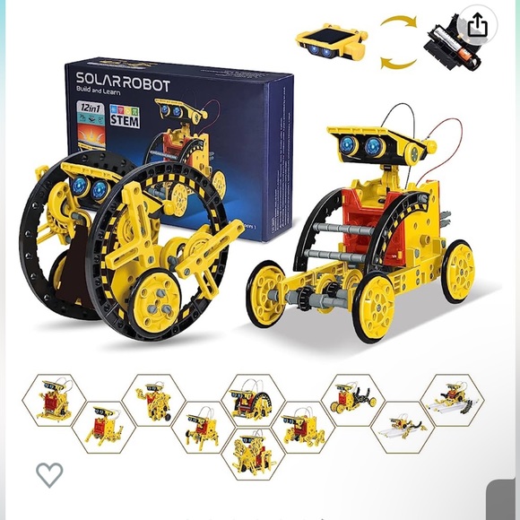 Toys | Stem Solar Robot Kit | Poshmark